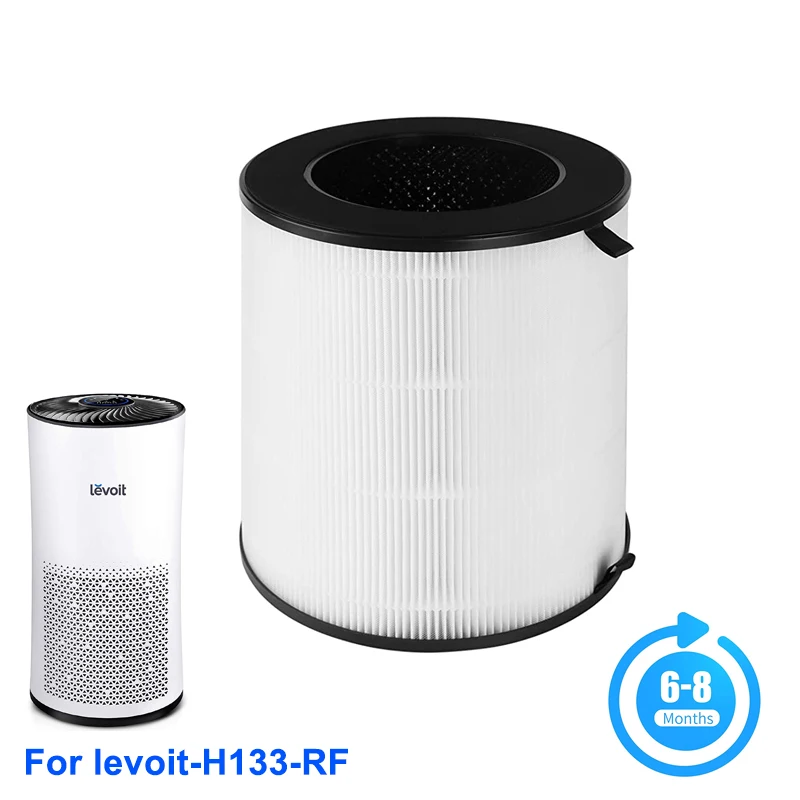 For-LEVOIT-LV-H133-Air-Purifier-Replacement-Filter-H13-True-HEPA ...
