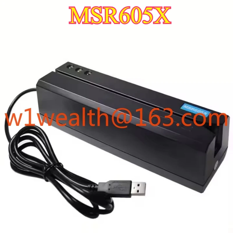 MSR605X Programmable, Universal Serial Bus ISO7811-6 Format Card ...