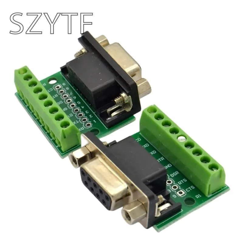 Adaptador-de-conector-macho-y-hembra-DB9-de-9-pines-Terminal-de ...