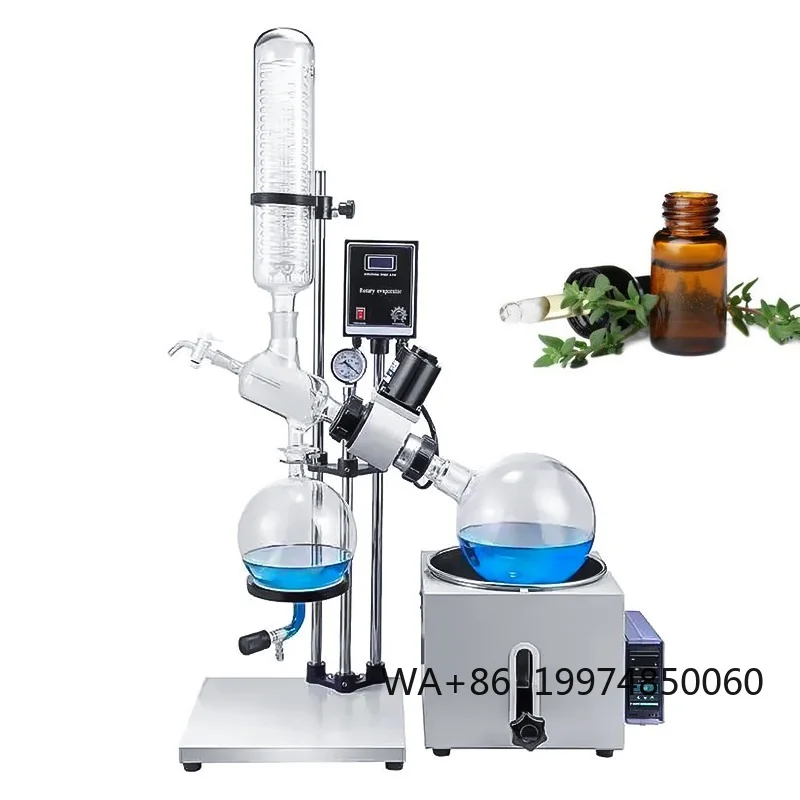 Mini 2L Thin Film Distillation Rotovap Electric Rotary Vacuum ...