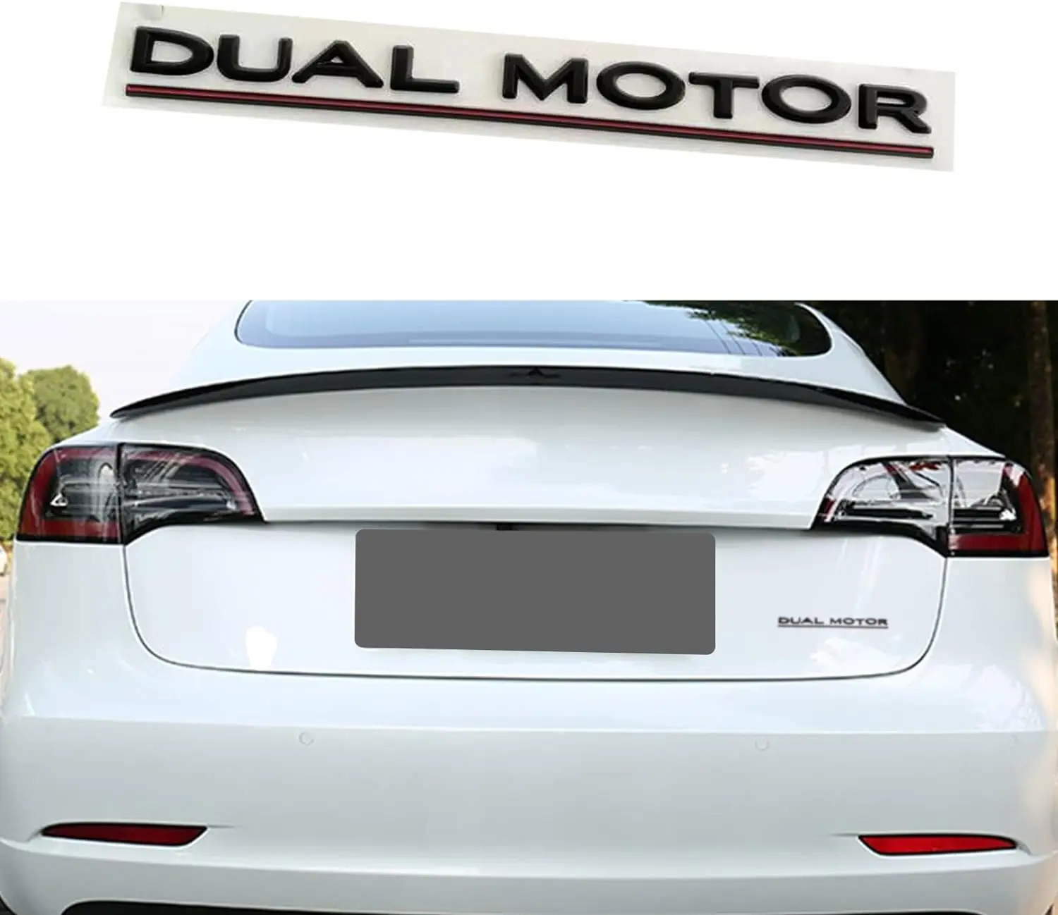 DUAL-MOTOR-Underlined-Letters-Emblem-for-Tesla-Model-Y-3-X-S-Car ...