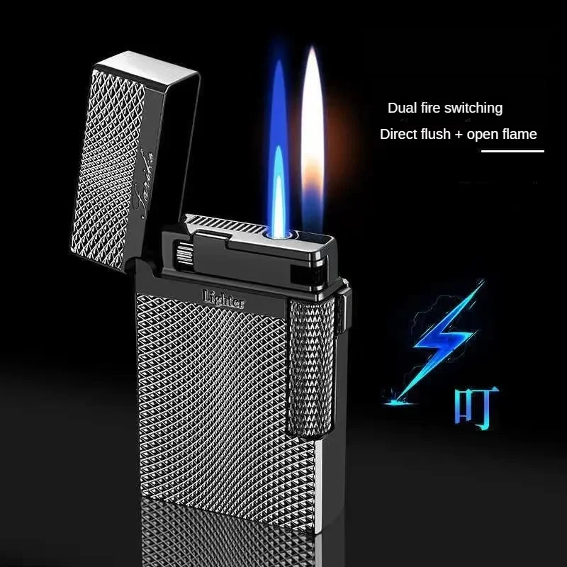 Unusual-Lighters-Cigarette-Lighter-Metal-Windproof-Torch-Gas-Lighter ...