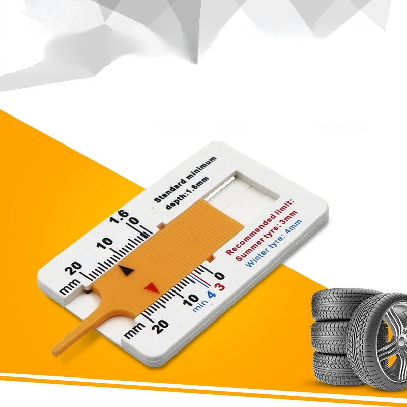 Auto Indicator Car Tyre Tread Depth Depthometer Gauge Caliper for ...