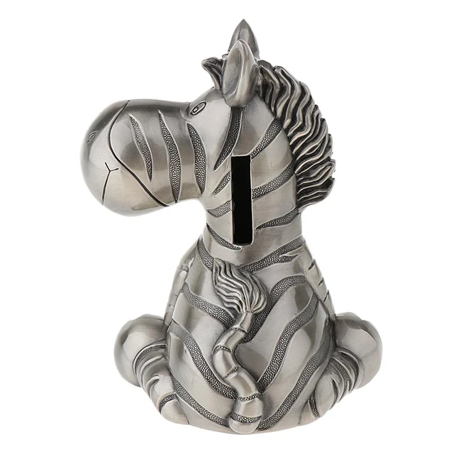 Zebra Coin Bank