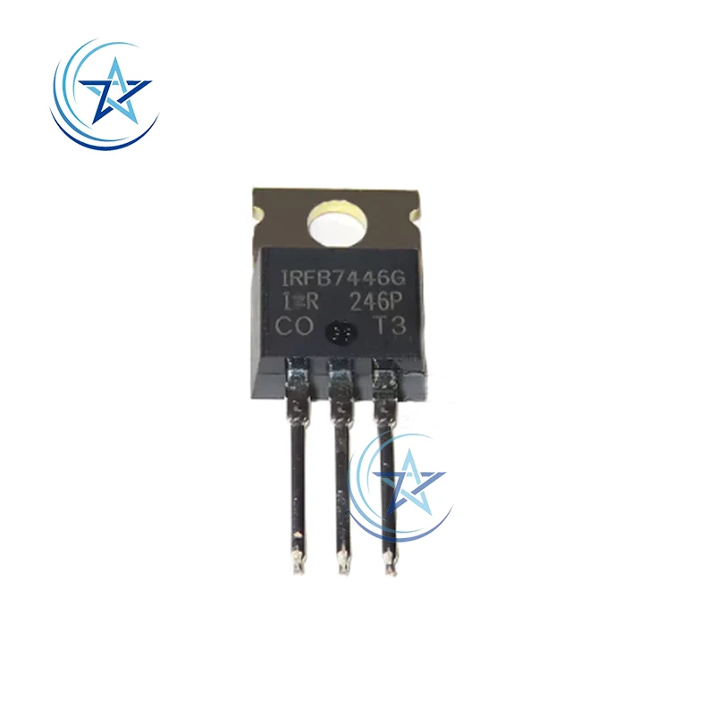 10PCS-IRFB7446GPBF-IRFB7446G-MOSFET-N-CH-40V-120A-TO220AB-Discrete ...