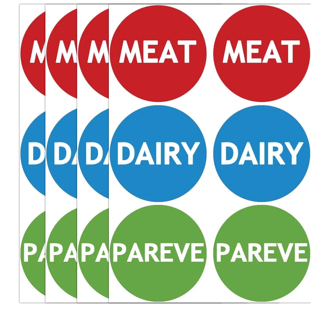 Kosher-Labels-Meat-Dairy-Parve-Stickers-Freezable-Microwavable ...