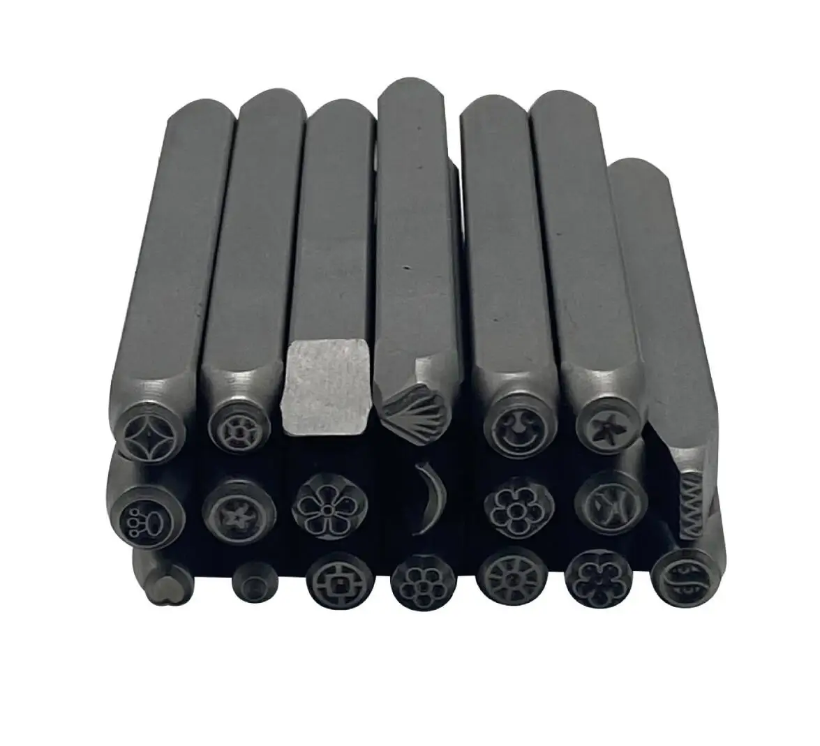 20PCS Design Jewelry Metal Stamp Steel Punch Tool for Beading ...