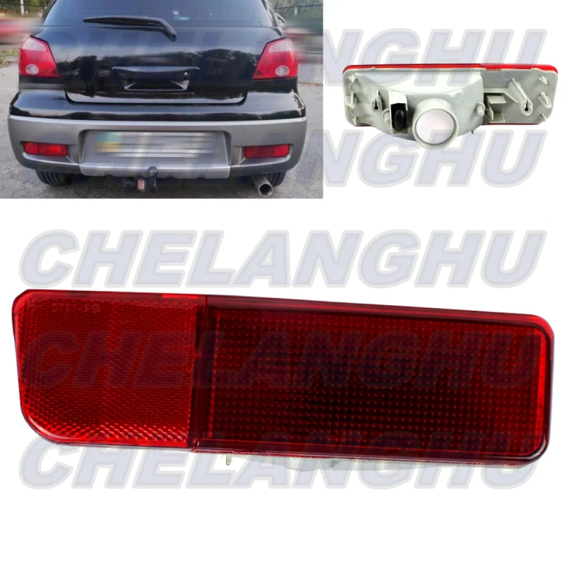 For-Mitsubishi-Outlander-2003-2004-2005-2006-1Pc-Left-Side-Rear-Bumper ...
