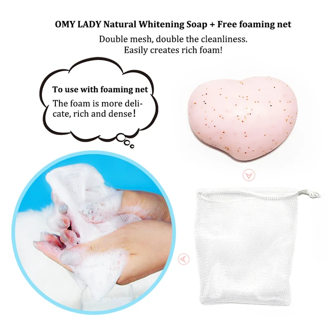 80g OMY LADY Rapid Skin Bleaching Cream Soap Armpits Underarm /Groin ...