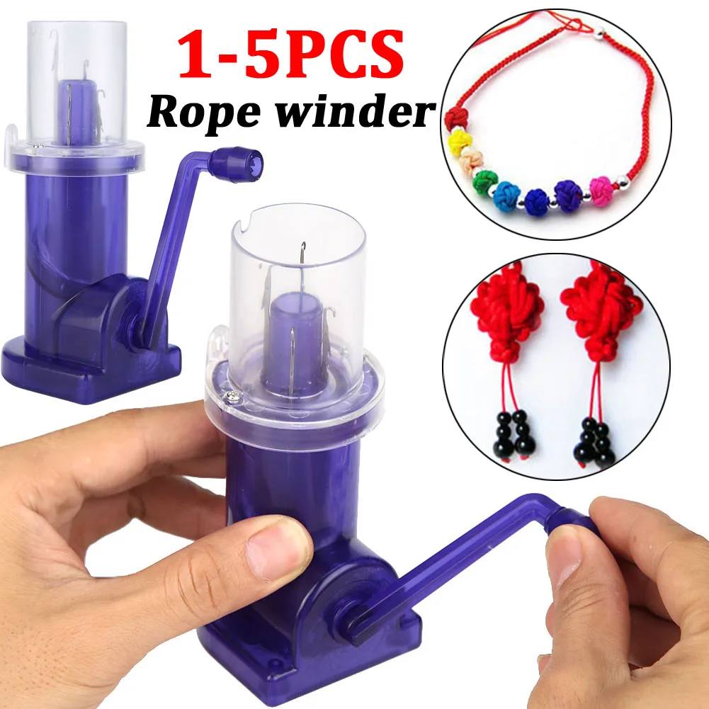 1-5pcs-Hand-Knitting-Machine-Rope-Thread-Weave-Tool-DIY-Craft-Knit-Loom ...