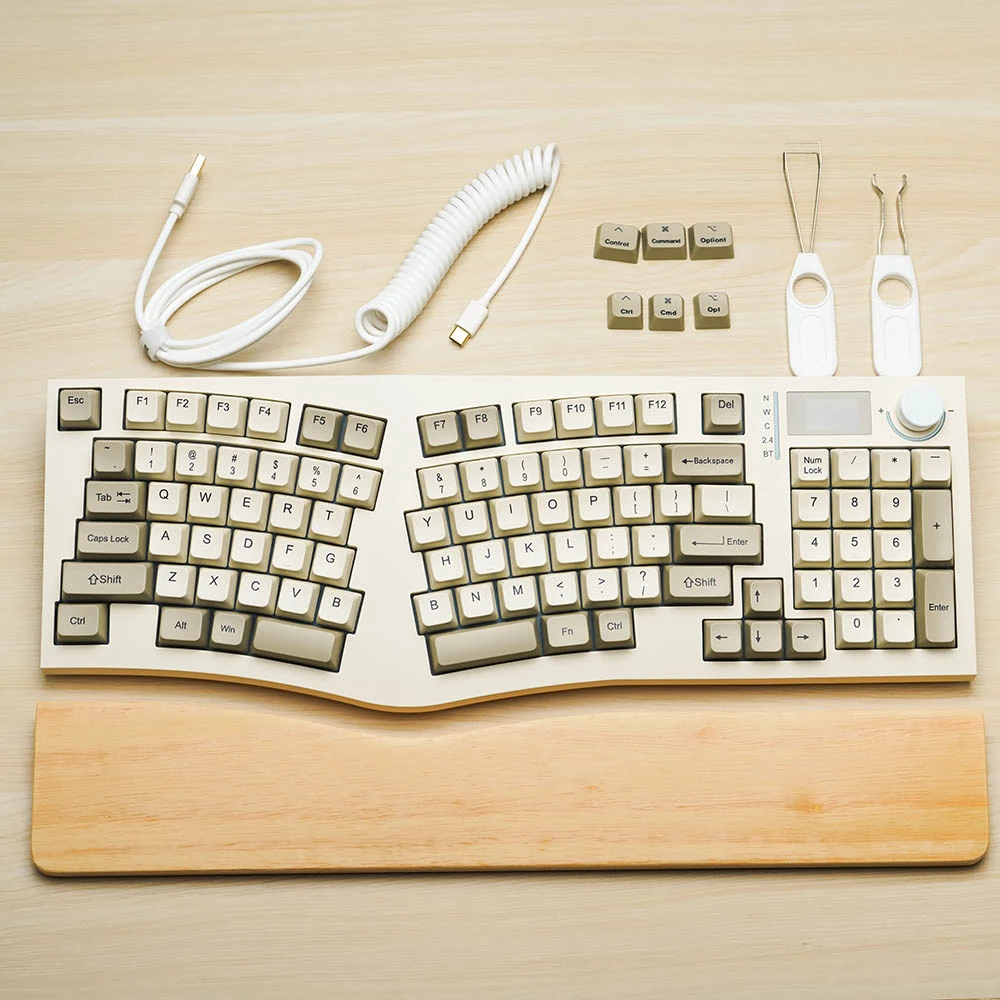 FEKER Alice98 Gasket Gaming Mechanical Keyboard Knob RGB Light Three ...