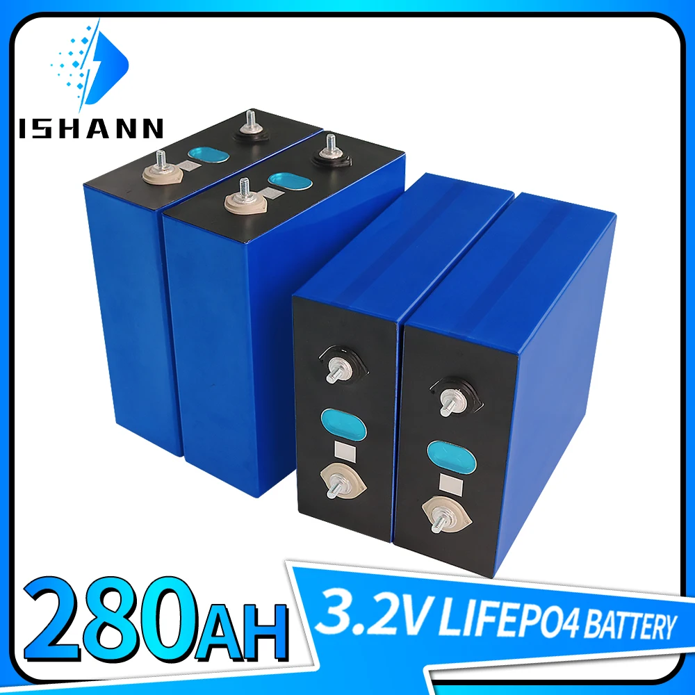 Batterie aste Lifepo4, 3.2V, 280AH, Grade A, Pack de cellules lyen ...