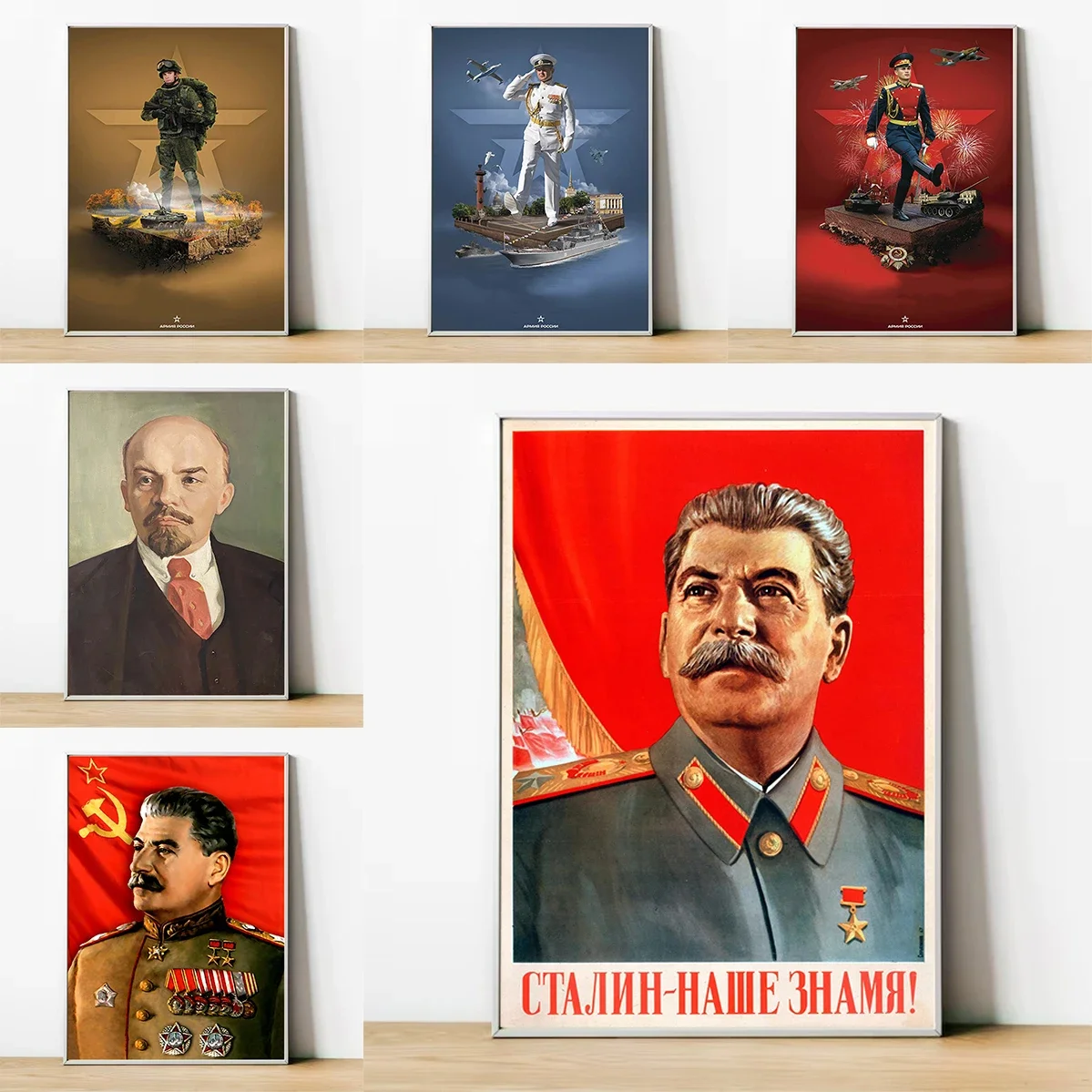 Stalin Wallpaper: A Realistic Review of the Soviet Era Portrait Poster ...