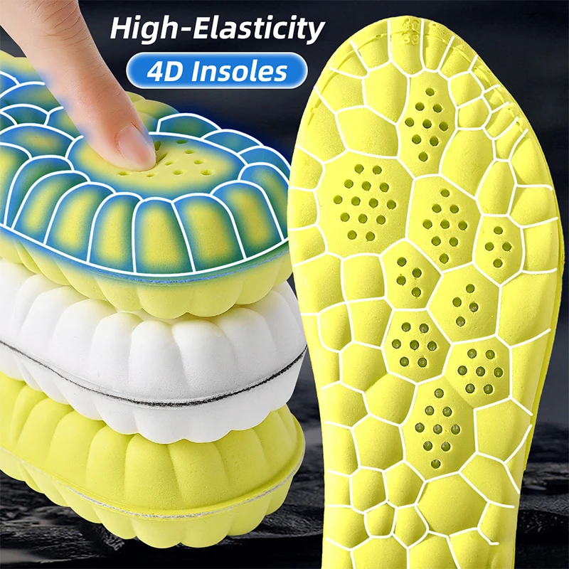 Latex-Sport-Insoles-Soft-High-Elasticity-Shoe-Pads-Orthotic-Breathable ...