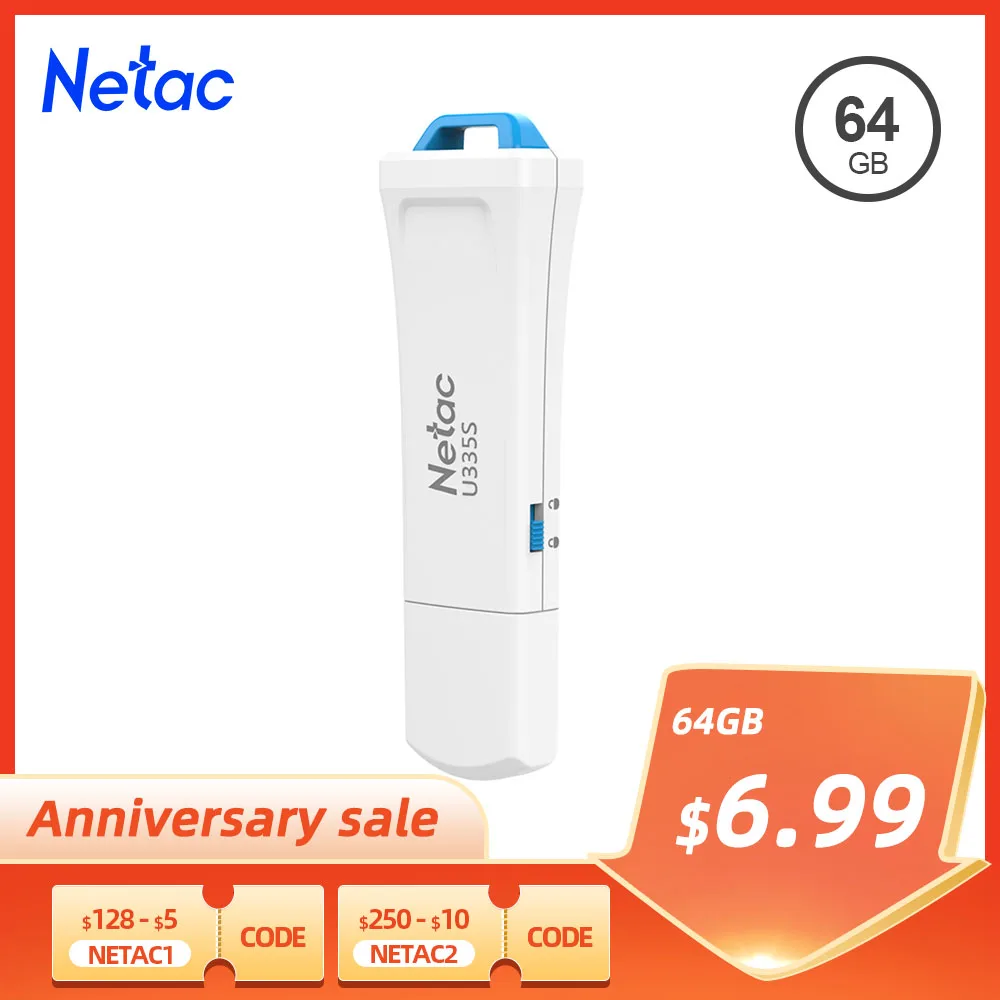 Netac-USB-Flash-Drive-64GB-128gb-256gb-Pendrive-USB-3-0-Disk-Key-USB ...