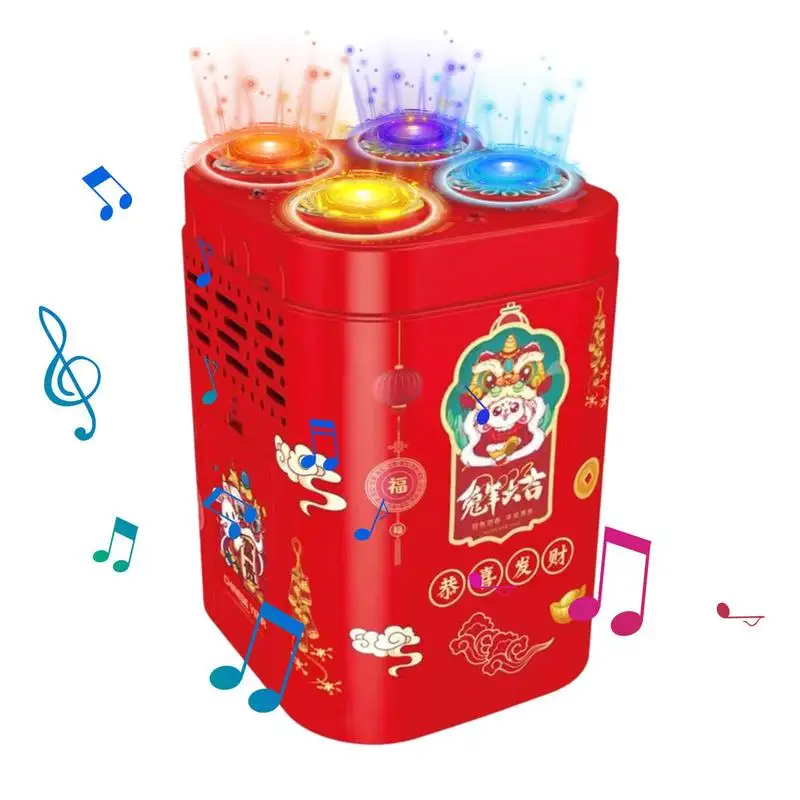 48 Holes Bubble Fireworks Machine With Sound Lights 2000+ Bubbles/min ...