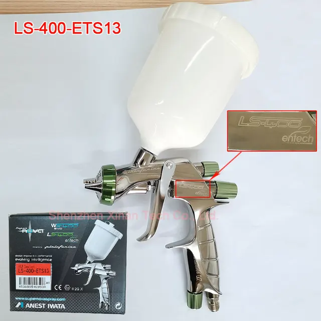 Anest Iwata Super Nova Spray Gun HVLP LS 400-1402 (Clear), 51% OFF
