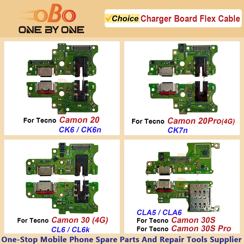 USB Charging Port Board For Tecno Camon 20 30 30S Pro 4G 5G CK6 Ck7n ...