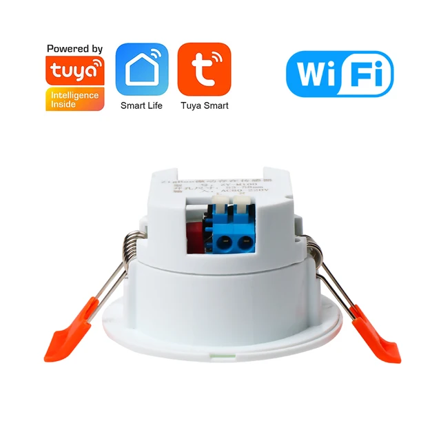 Tuya ZigBee Wifi MmWave Human Presence Motion Sensor With Luminance ...