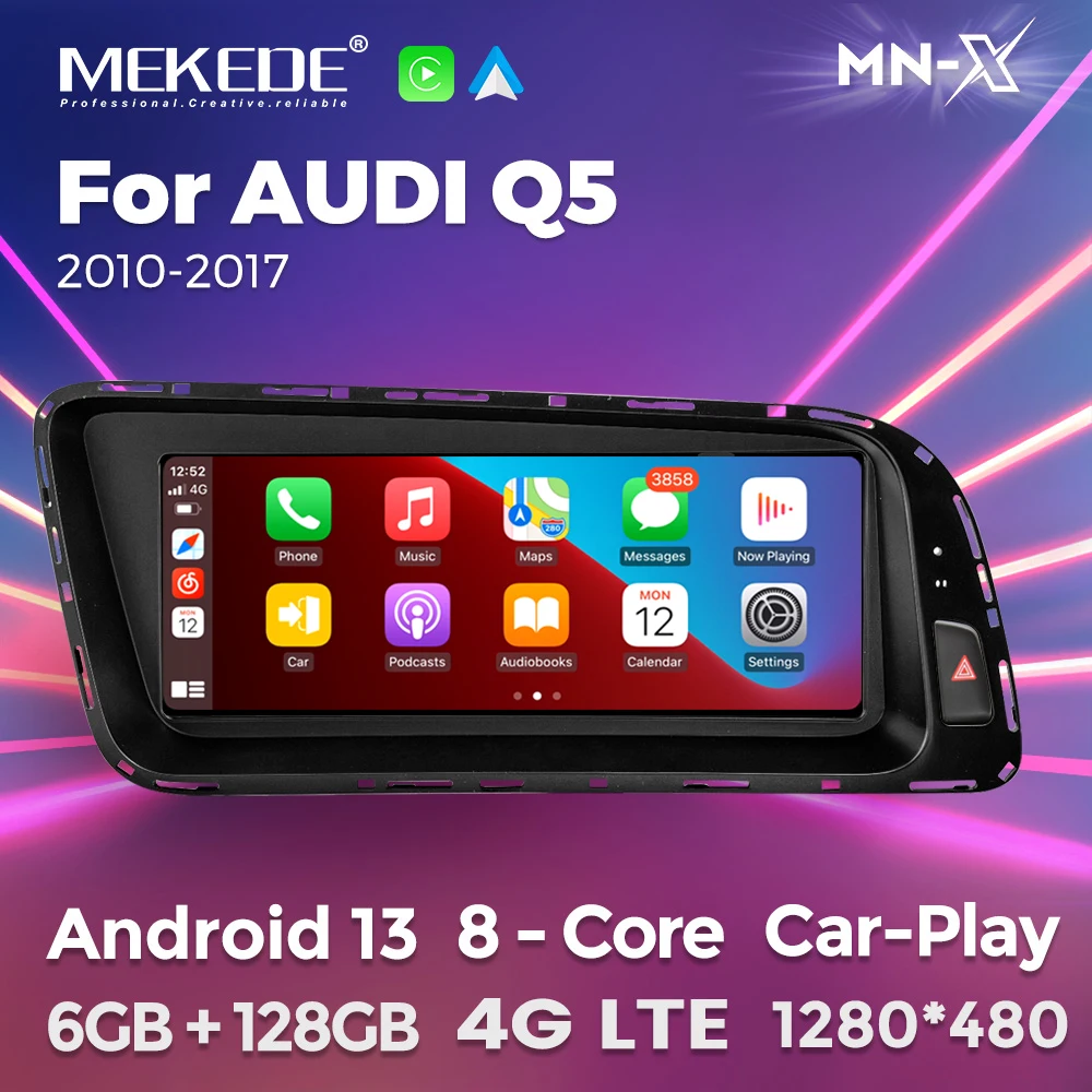 MEKEDE-8-8inch-8-Core-Android-13-Car-Radio-Stereo-For-Audi-Q5-2009-2016 ...
