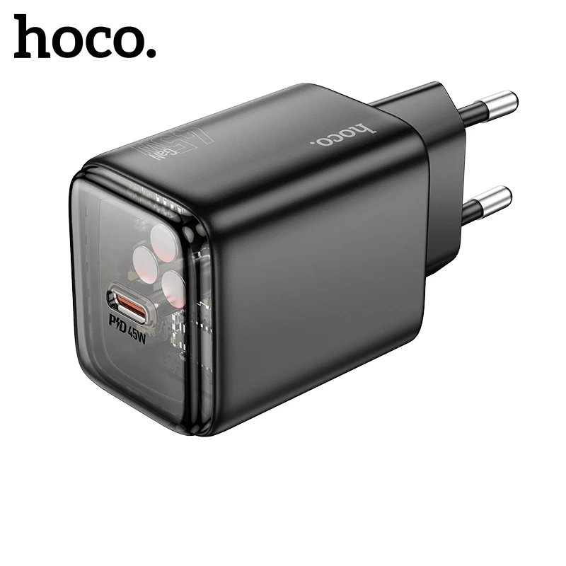 HOCO-PD45W-USB-C-Fast-Charging-Phone-Charger-For-iPhone-15-14-Pro-Max ...
