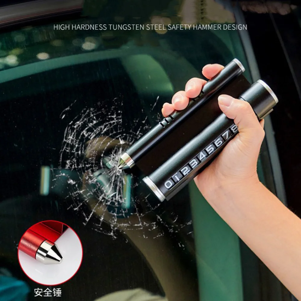 4-In-1-Temporary-Stop-Sign-Alloy-Safety-Hammer-Simple-Phone-Holder-Air ...