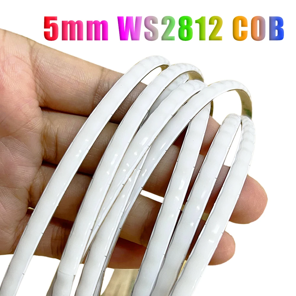 WS2812B-COB-LED-Strip-DC5V-12V-WS2812-RGBIC-Individually-Addressable ...