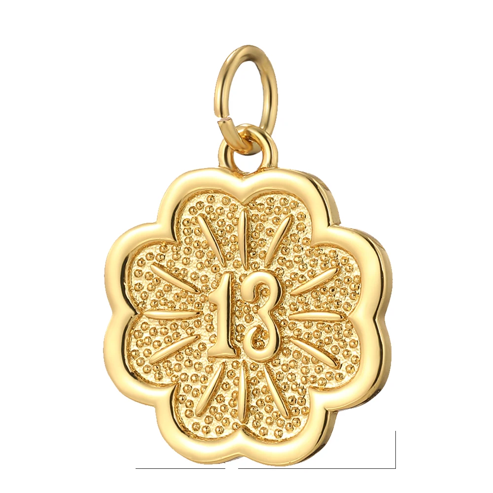 Cute-Gold-Color-Flower-Alloy-Pendant-DIY-Necklace-Bracelet-Earrings ...