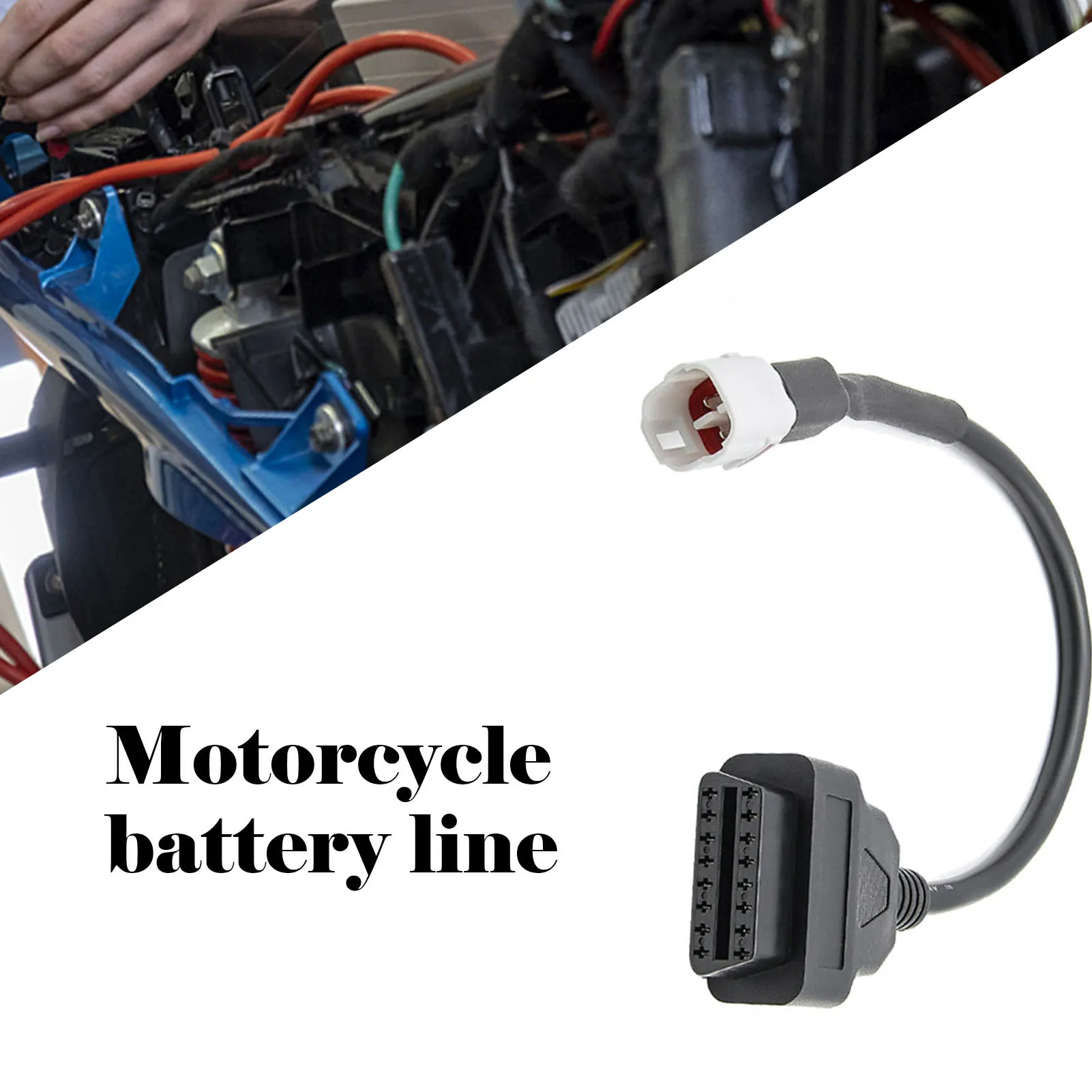 4 Pin Plug Cable Motorcycle Turn Signal Wire Connect Adapter Harness ...