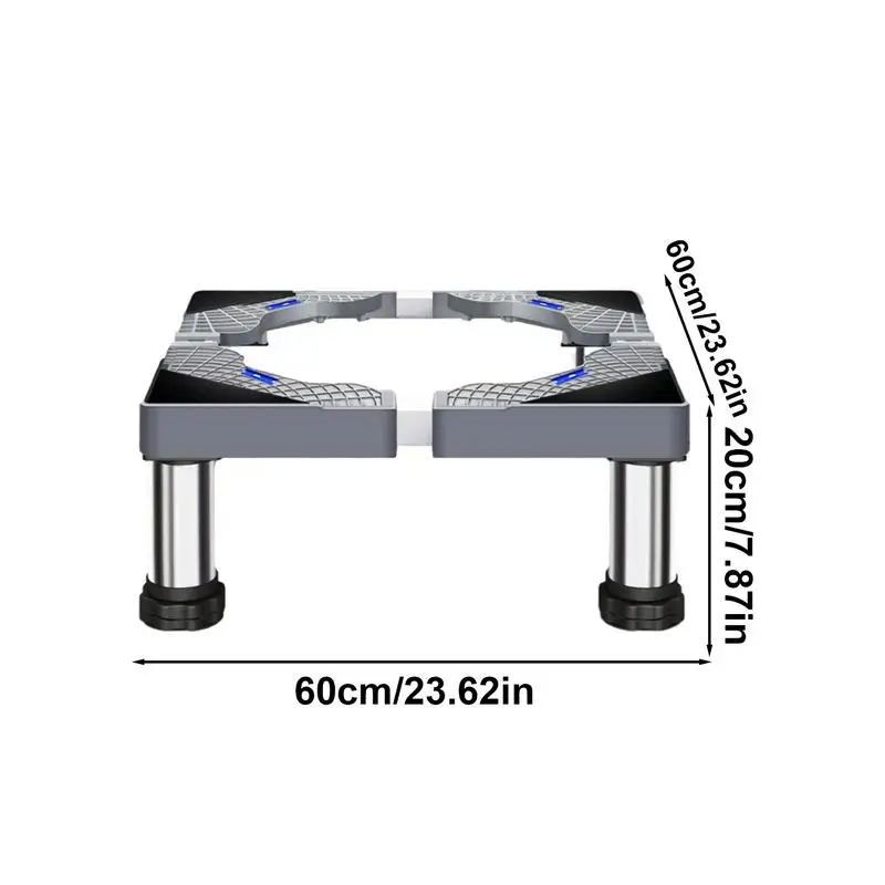 Washing machine stand Laundry pedestal Universal washer riser Heavy ...