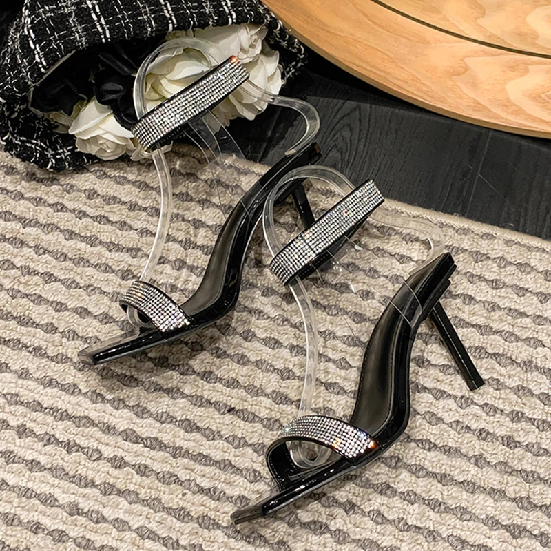 Black And Silver Heels For Prom