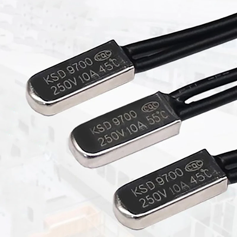 KSD9700-250V-10A-85C-95C-40-150-Degree-Celsius-Normally-Closed-Bimetal ...