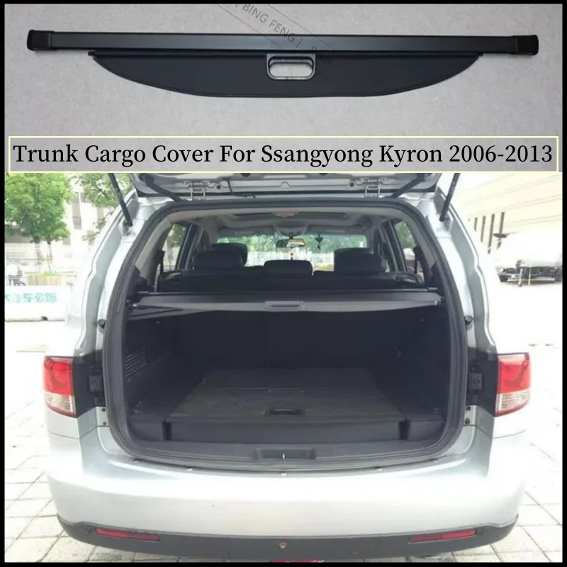 Rear Trunk Cargo Cover For Ssangyong Kyron 2006-2013 Privacy Screen ...