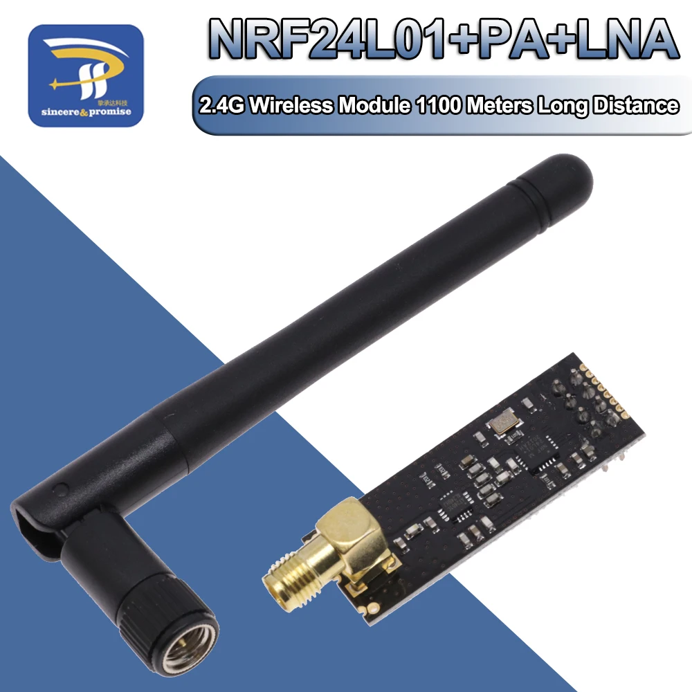 2-4G-Wireless-Modules-1100-Meters-Long-Distance-NRF24L01-PA-LNA ...