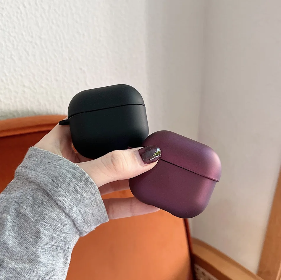 For-Lenovo-Thinkplus-LP40-Case-Fashion-Matte-Hard-PC-Earphones-Case-For ...