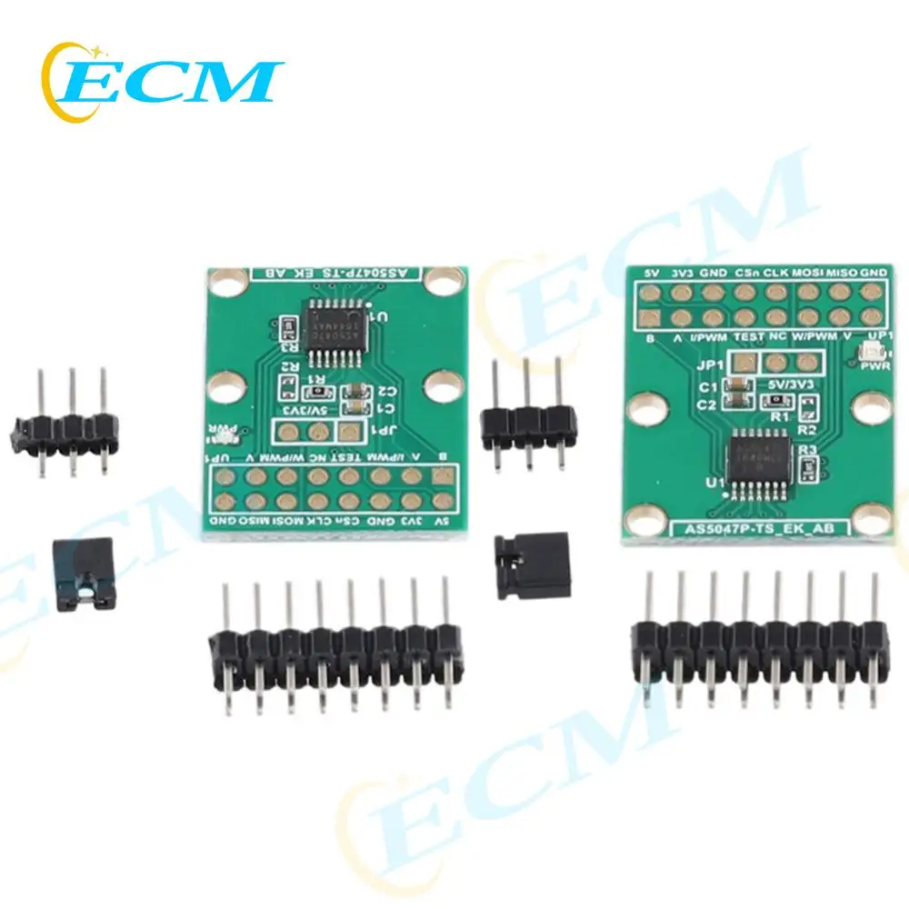 AS5047D-AS5047P-Encoder-Adapter-Board-SPI-ABI-Port-Pulse-SPI-ABI-Pulse-Width-Modulation-Magnetic ...