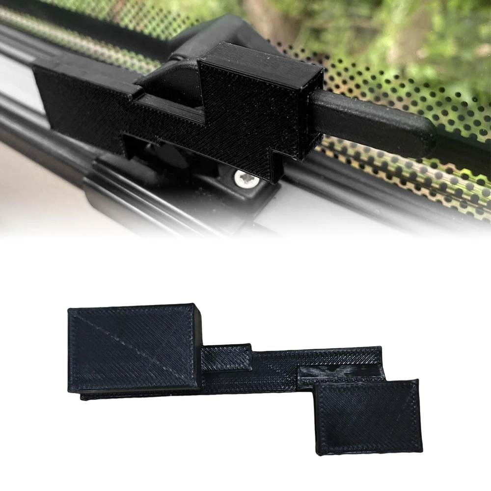 RV Window Safety Lock Adjustable Black Locking Mechanism For Secure ...