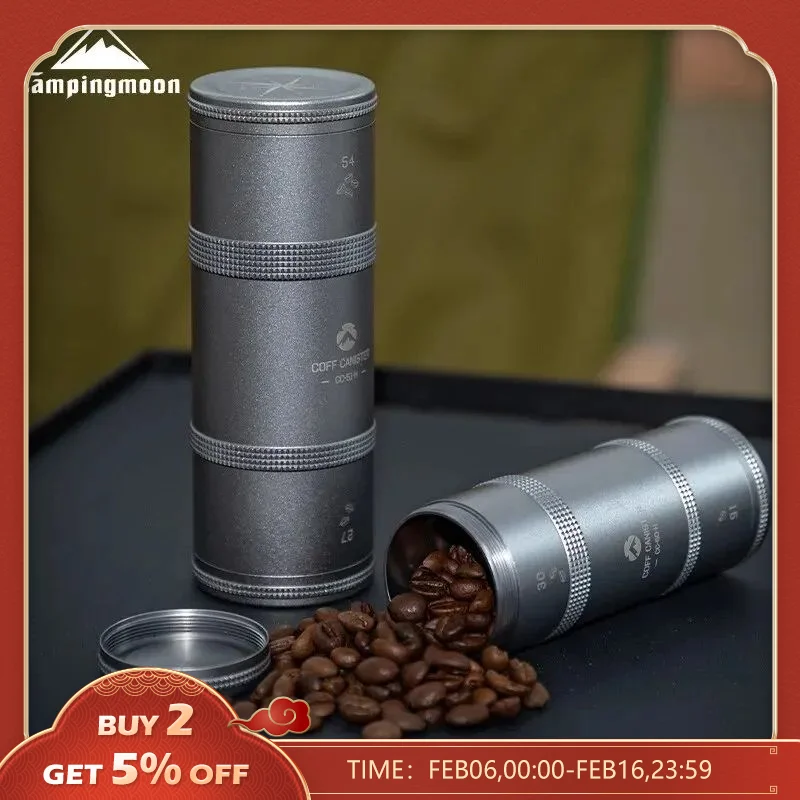 CAMPINGMOON-1pcs-Coffee-Beans-Can-Travel-Storage-Sealed-Cans-Powder-Tea ...