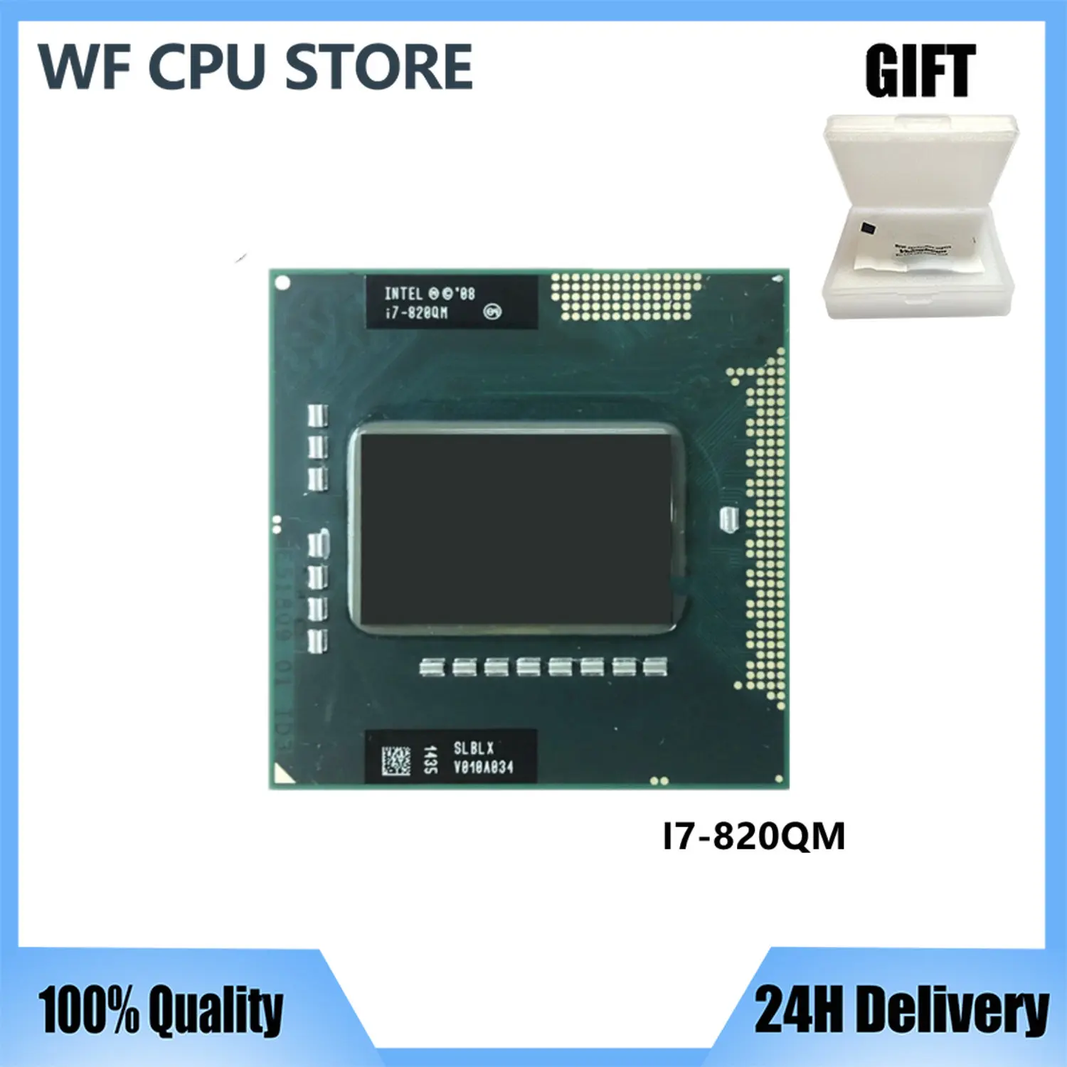 Original lntel Core i7 820QM 1.73GHz i7-840QM Quad-Core i7 820Q PGA988 ...