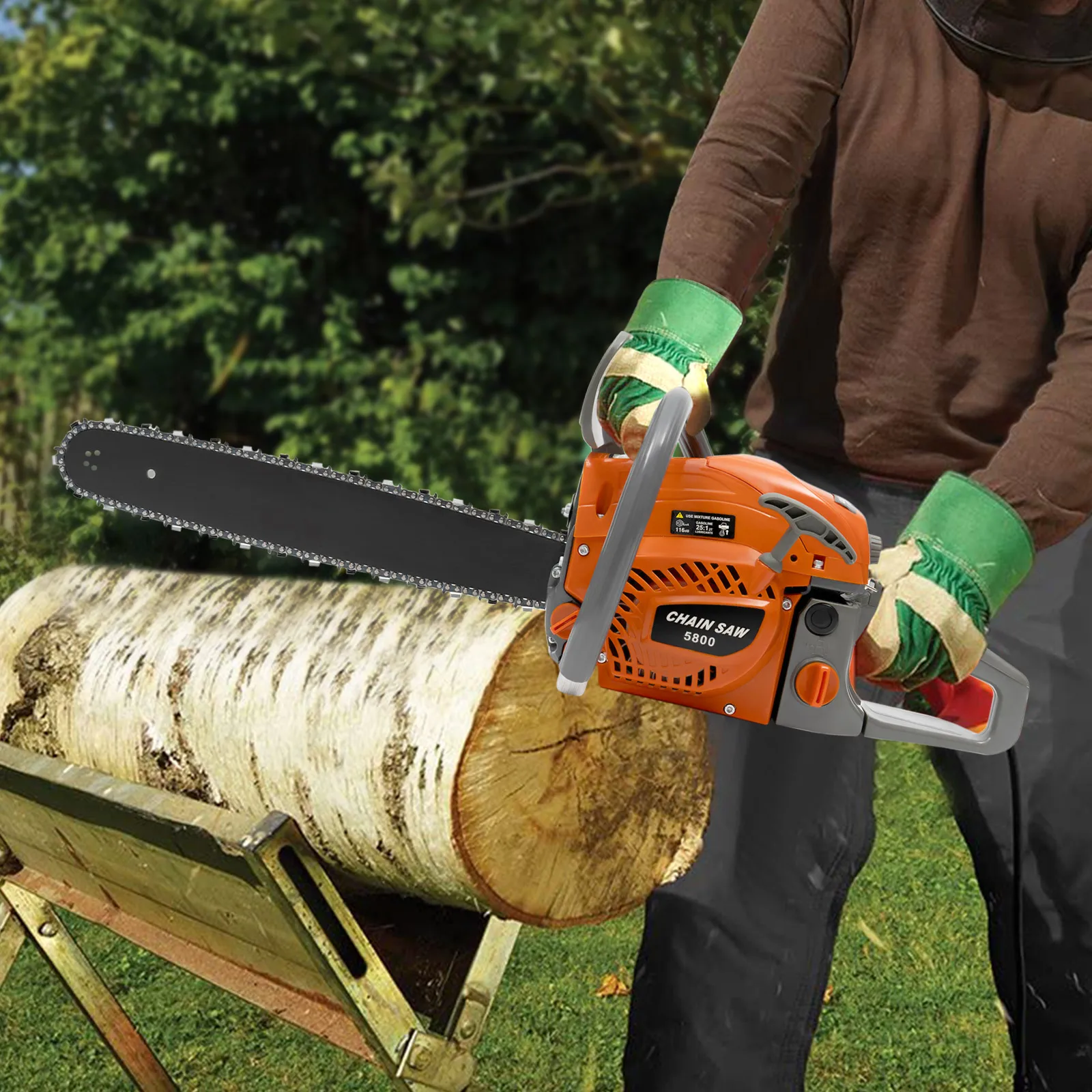 2-Stroke-58CC-20inch-Gasoline-Chainsaw-Powered-Wood-Cutting-Engine-Gas ...