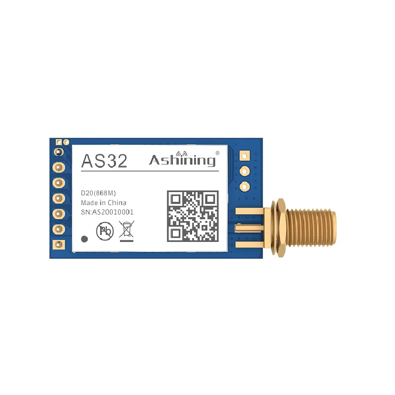 LoRa-SX1276-868Mhz-RF-module-100mW-20dBm-4km-IOT-TX-RX-Wireless ...