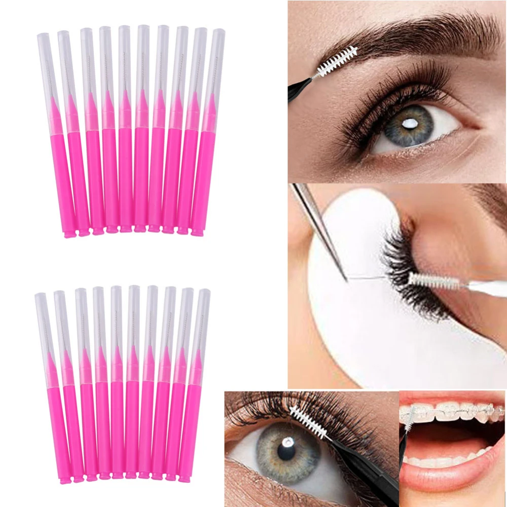 20Pcs-Mini-Eyebrow-Brush-Brow-Perm-Brush-Disposable-Brow-Lifting ...