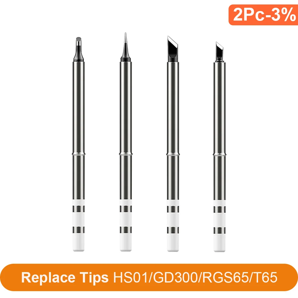 High-quality T65 Hs-01 Soldering Tip For Gvda Gd300 Sh67 Replacement To ...