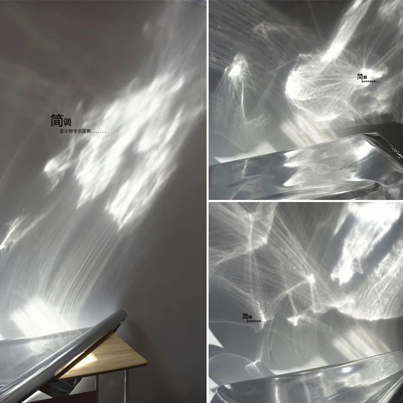 Silver Mirror Reflective Fabric Bright Film Dream Wedding Stage ...