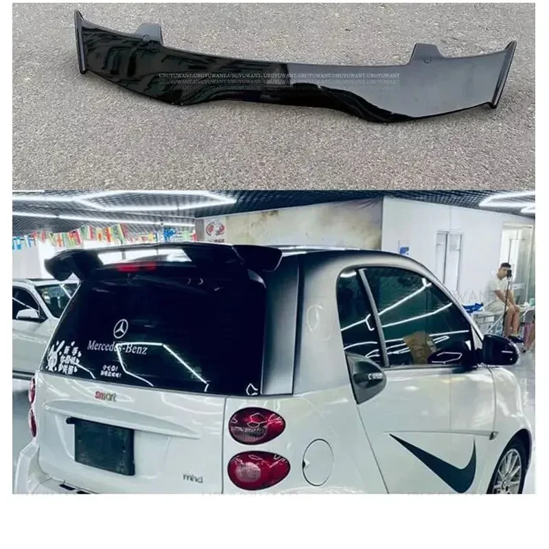 For-451-ABS-Plastic-Unpainted-Rear-Trunk-Wing-Rear-Lip-Spoiler-For ...