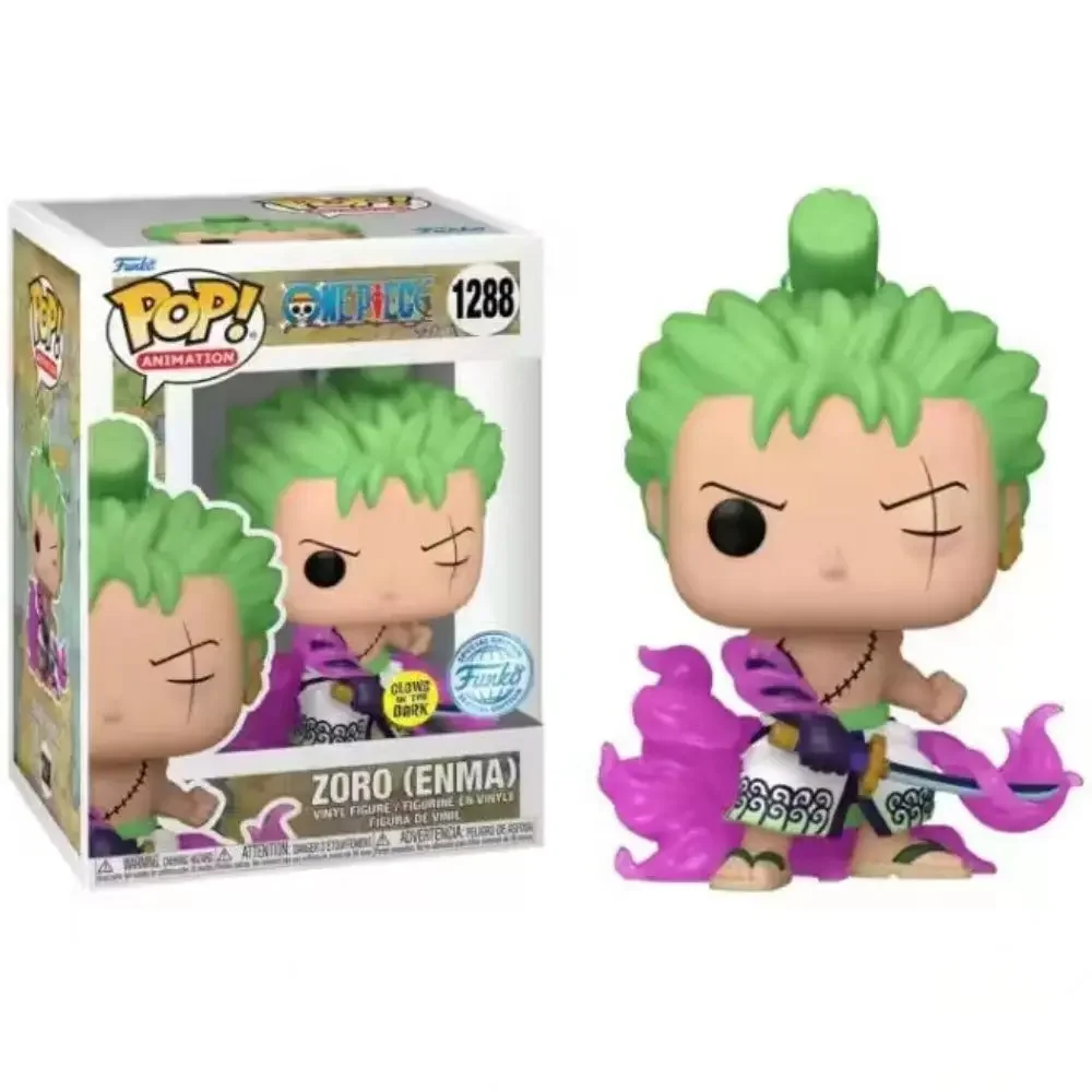 Funko-Figuras-de-A-o-Anime-One-Piece-Brinquedos-Pop-Roronoa-Zoro-923 ...