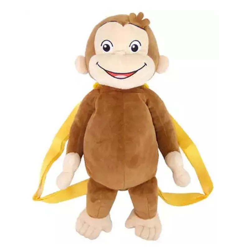 Mochila-de-pel-cia-para-crian-as-novo-bonito-curioso-george-macaco-para ...