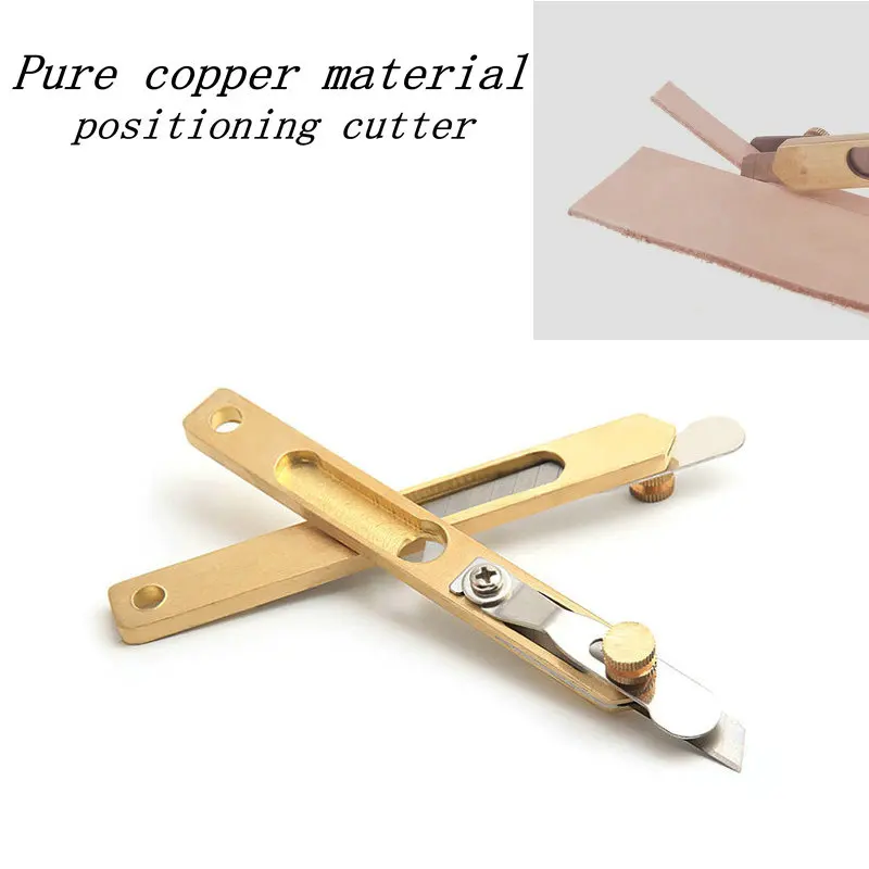 Pure-Copper-Leather-Trimming-Knife-DIY-Leather-Craft-Tools-Splitting ...
