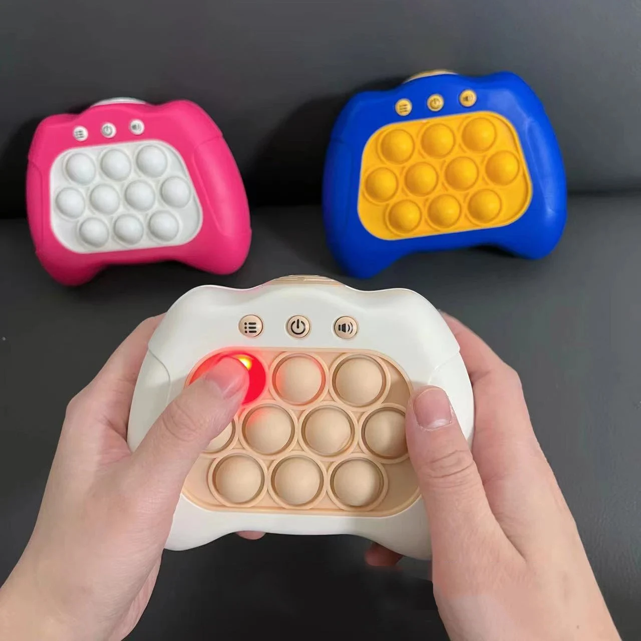 Children-Quick-Push-It-Game-Machine-Fidget-Toys-Squeeze-Relieve-Stress ...