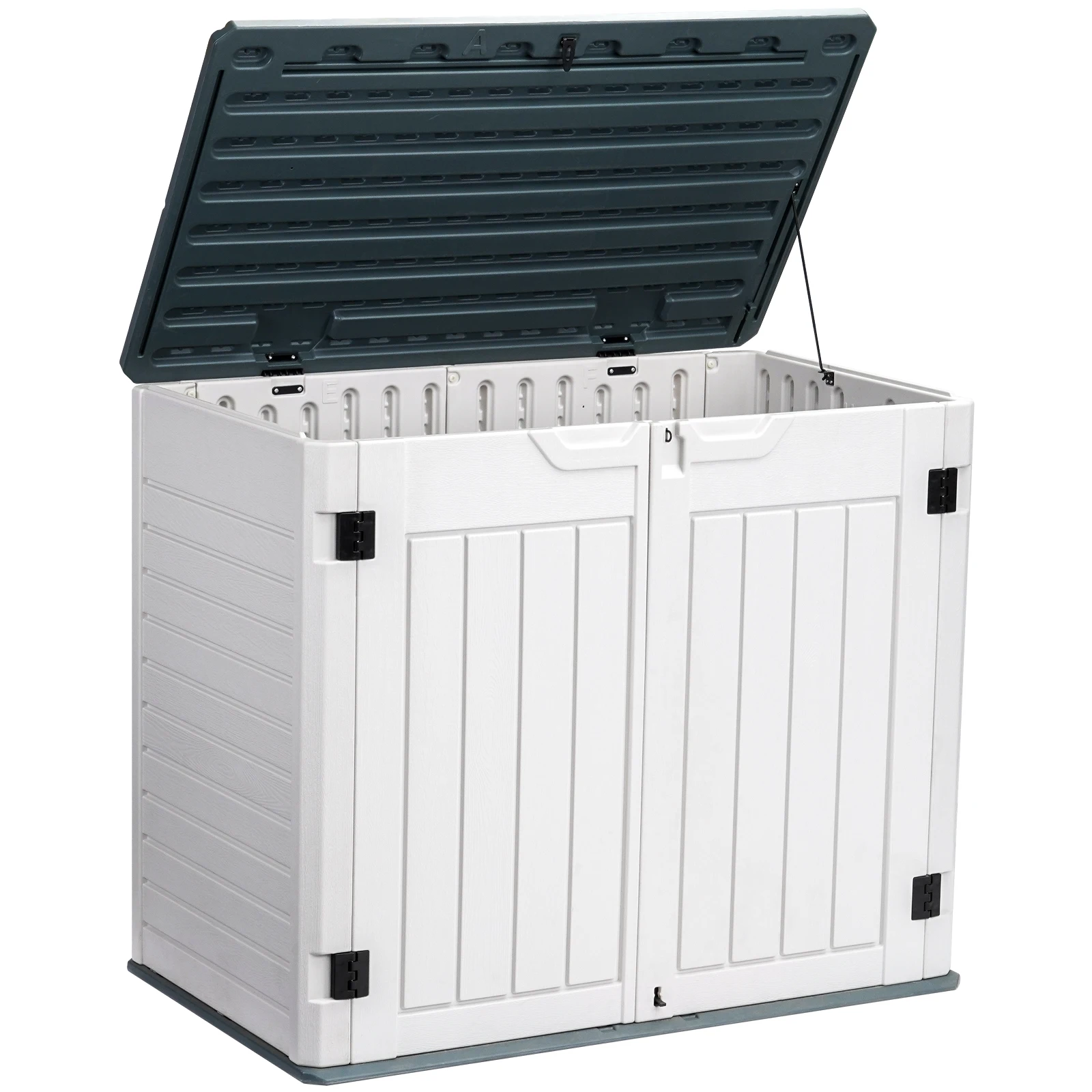 Small-Garden-Outdoor-Storage-Units-Storage-Shed-Bin-Box-For-Garbage ...